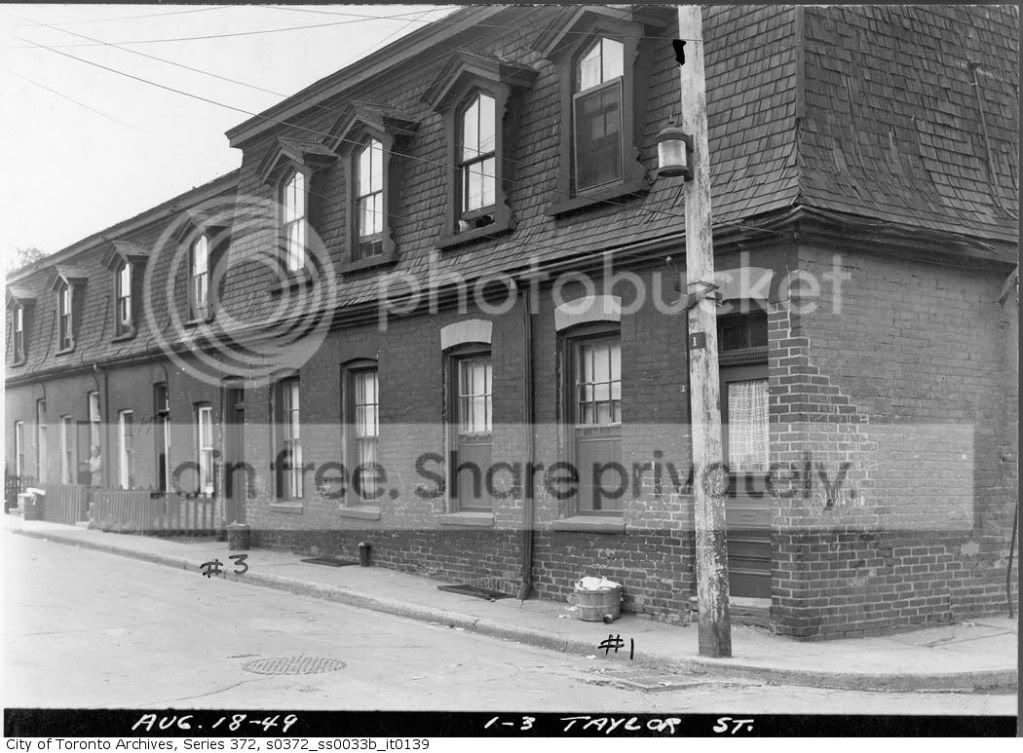 Then And Now Toronto Photographs Regent Park 1949 1938